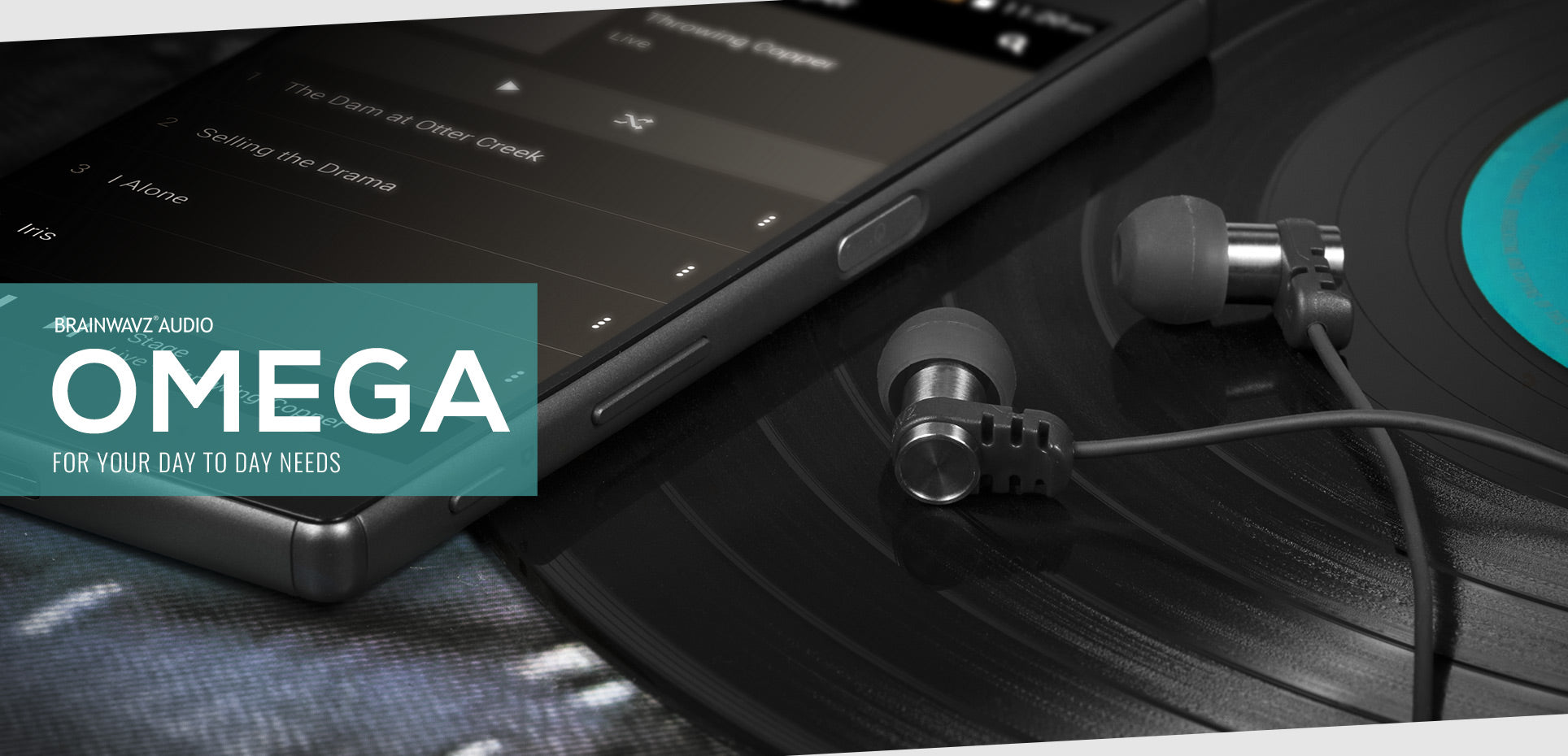 Omega IEM Noise Isolating Earphones With Microphone & Remote - Black ...