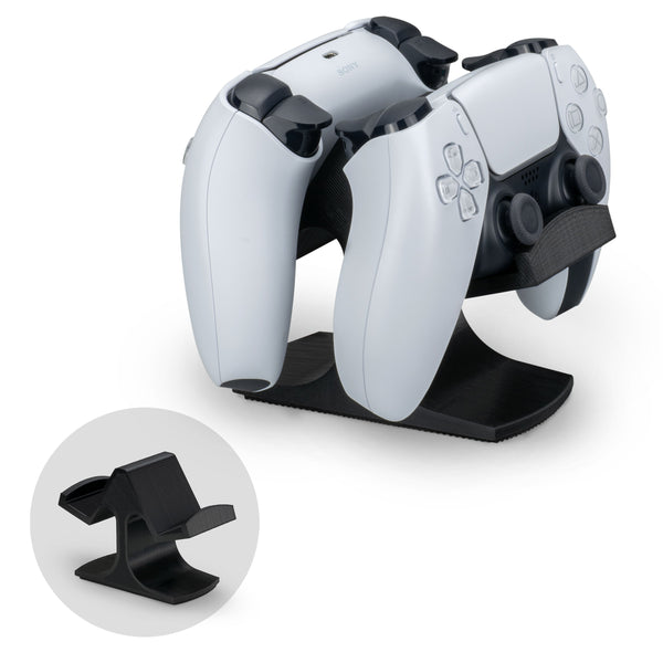 Dual Game Controller Desktop Holder Stand - Universal Design for Xbox ...